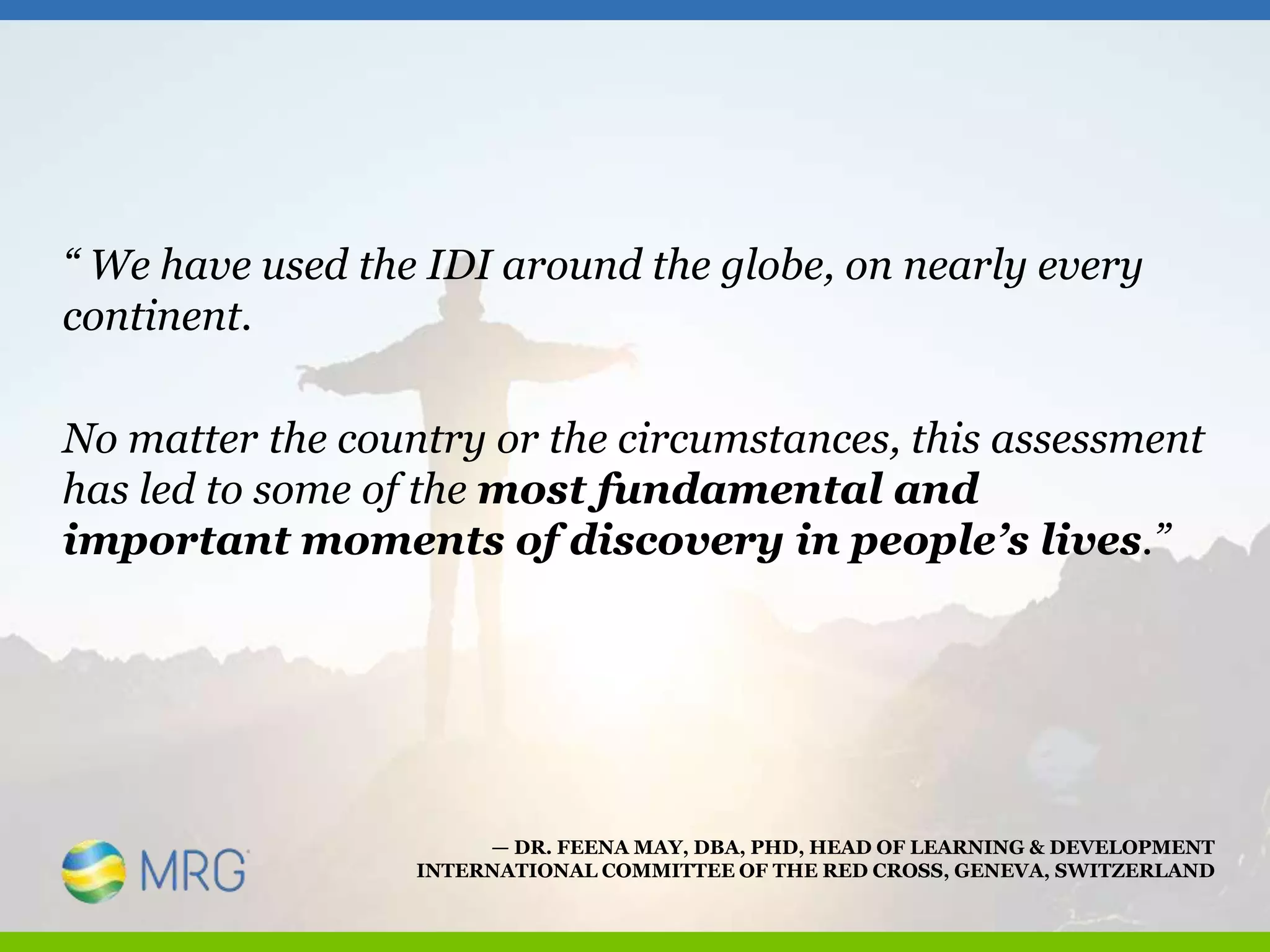 Using the IDI to Reveal Motivation and Unlock Potential | PPTX