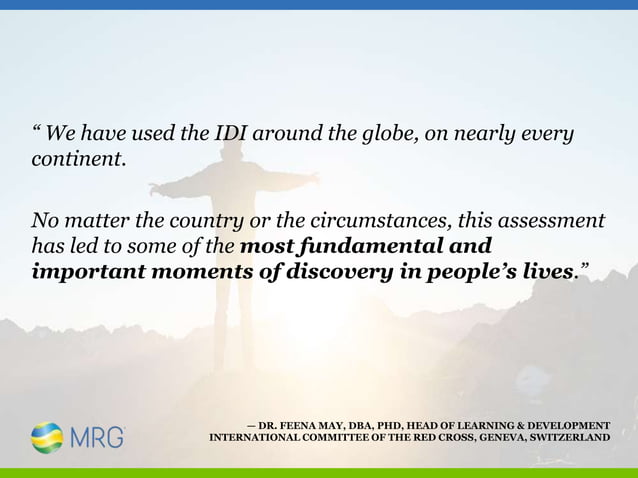 Using the IDI to Reveal Motivation and Unlock Potential | PPTX | Resume ...