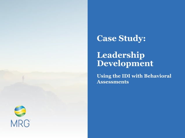 Using the IDI to Reveal Motivation and Unlock Potential | PPTX | Resume ...