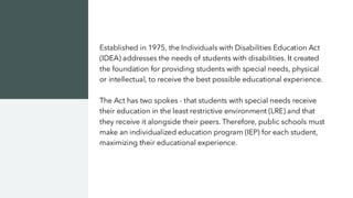 Using the IEP to Assist Students with Special Needs to Learn | PPT