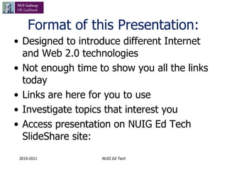Using the internet as a resource slideshare version | PPT