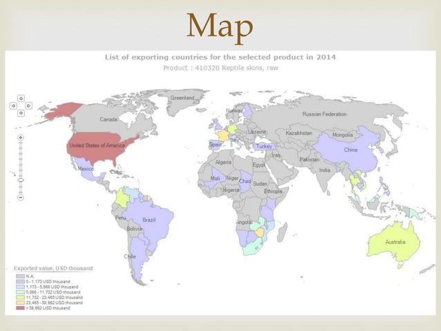 Using the ITC trademap to analyse a product's market potentials. | PPTX ...