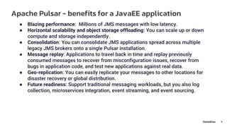 Using the JMS 2.0 API with Apache Pulsar - Pulsar Virtual Summit Europe 2021 | PPT