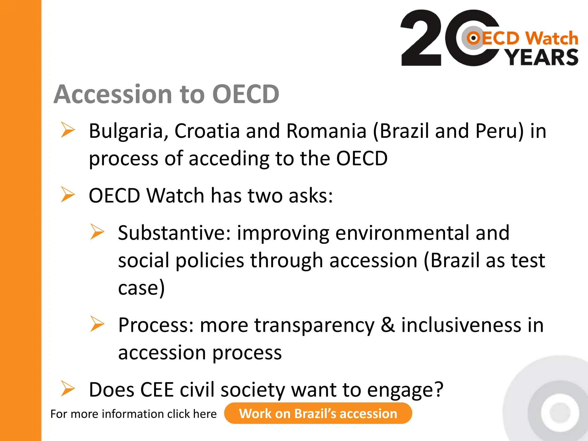 Using the OECD Guidelines for change - Central and Eastern Europe ...