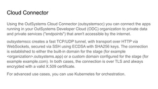 Setup & Implementation of OutSystems Cloud Connector ODC | PDF