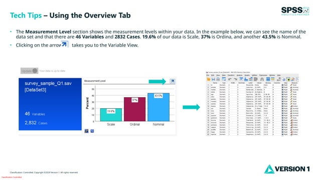Using the Overview Tab in IBM SPSS Statistics.pptx