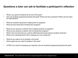 Using the reflective cycle for staff management ev | PPT