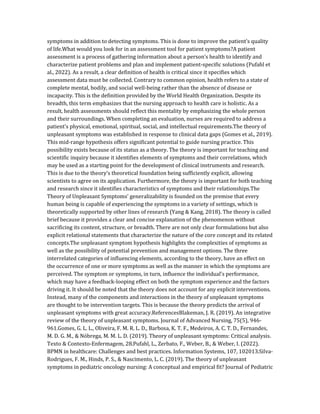 Using the theory of unpleasant symptoms as a what would.docx