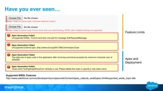 Using the Tooling API to Generate Apex SOAP Web Service Clients | PPTX