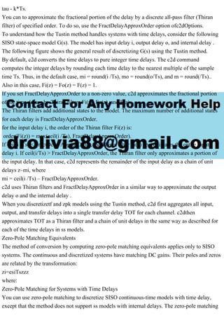 Using the Tustin equivalence with the prewarping method, fnd the dis.pdf