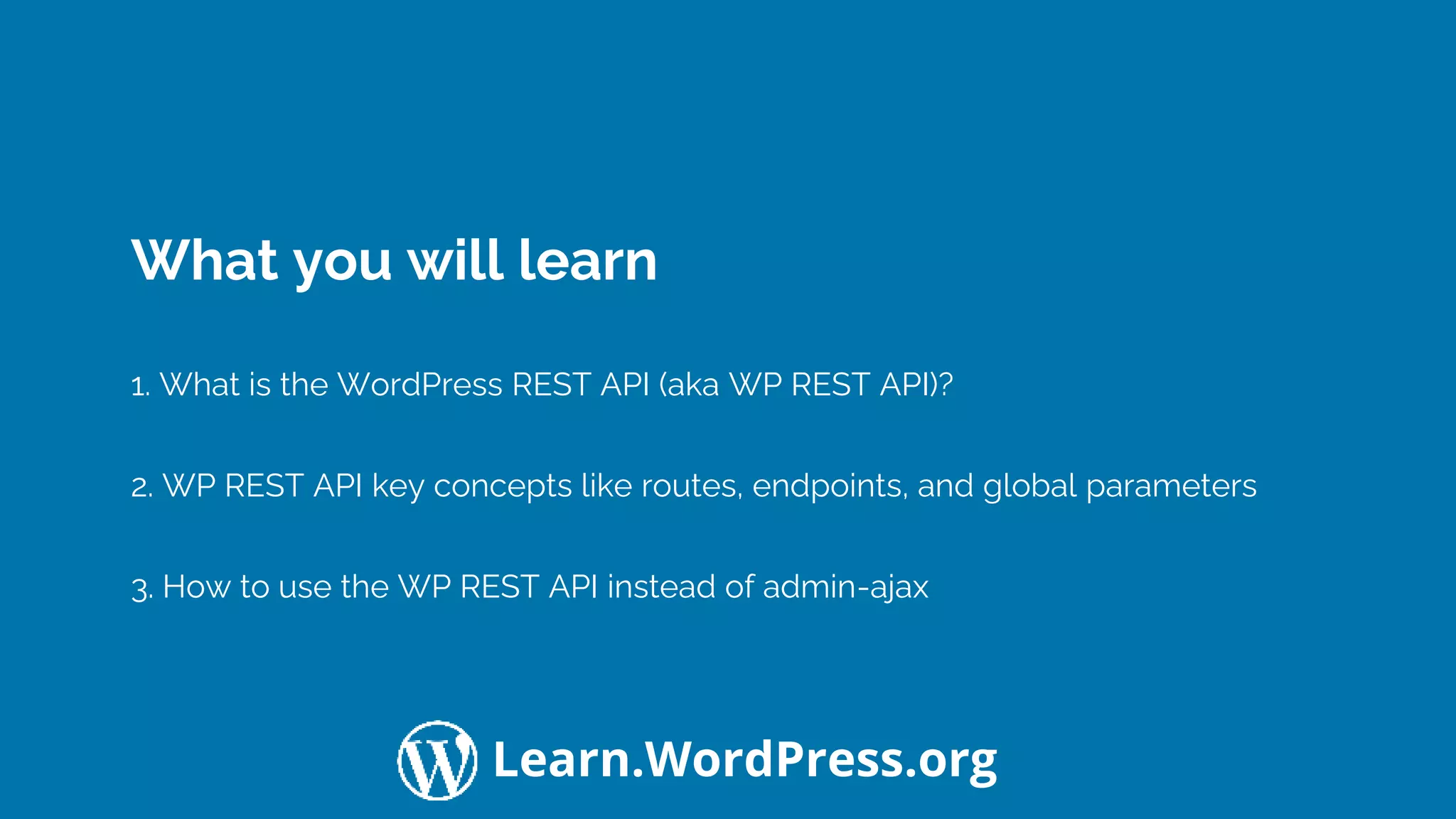 Using The Wordpress Rest Api Ppt 7582