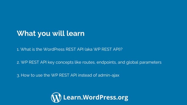 Using The Wordpress Rest Api Ppt