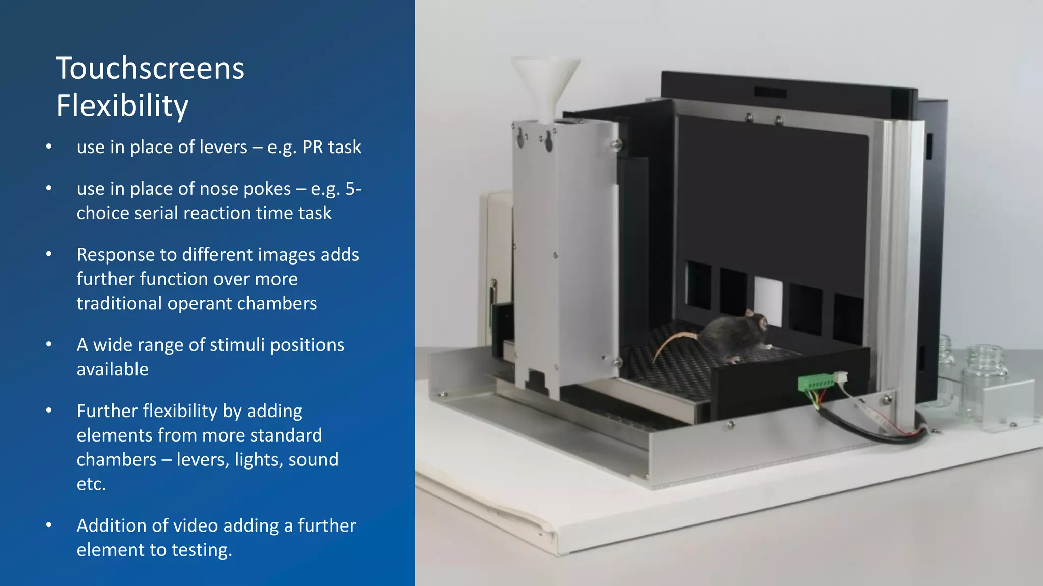 Using Touchscreen Operant Systems to Study Cognitive Behaviors in ...