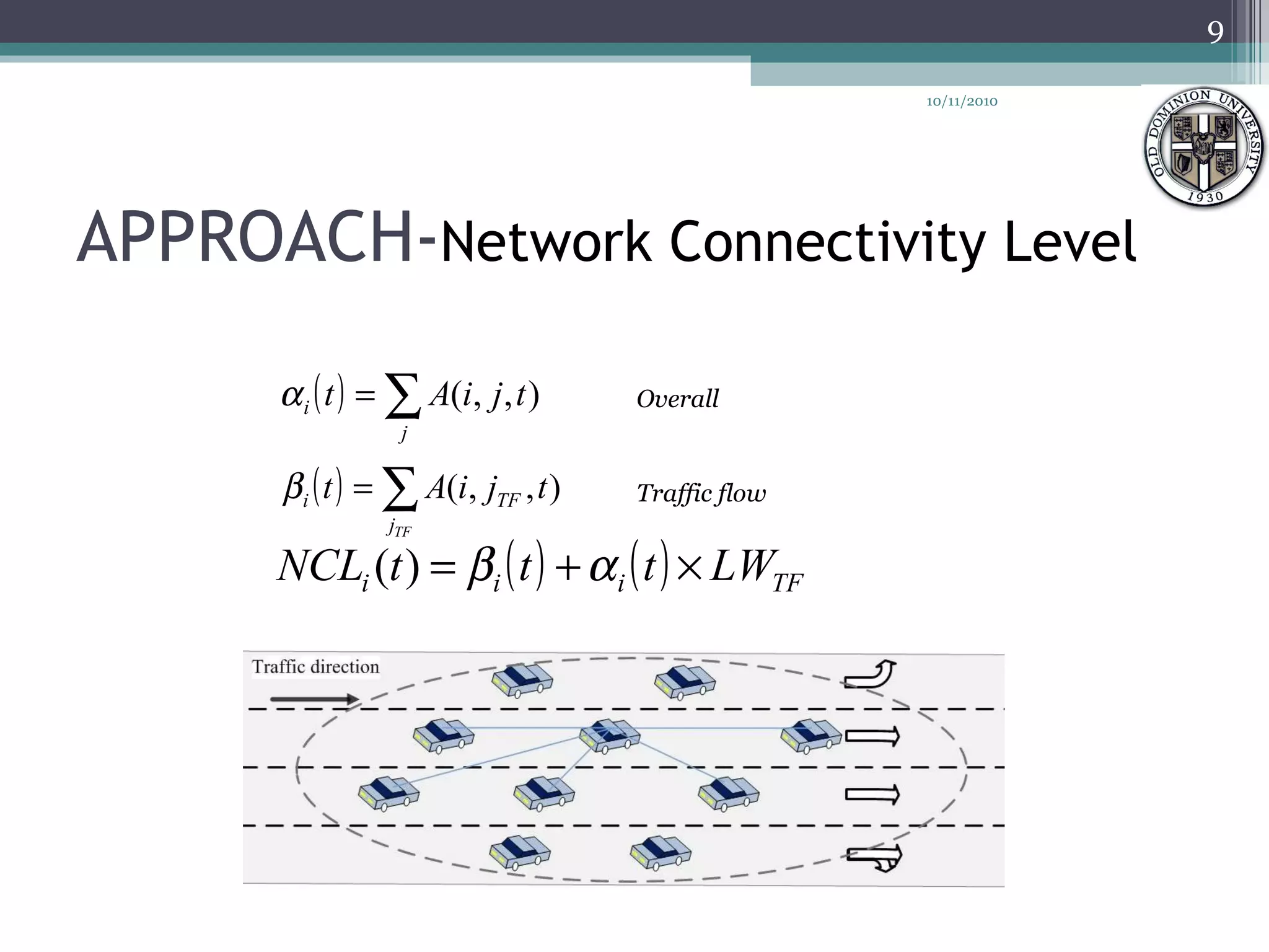 Using Traffic Flow For Cluster Formation In Vanet Ppt
