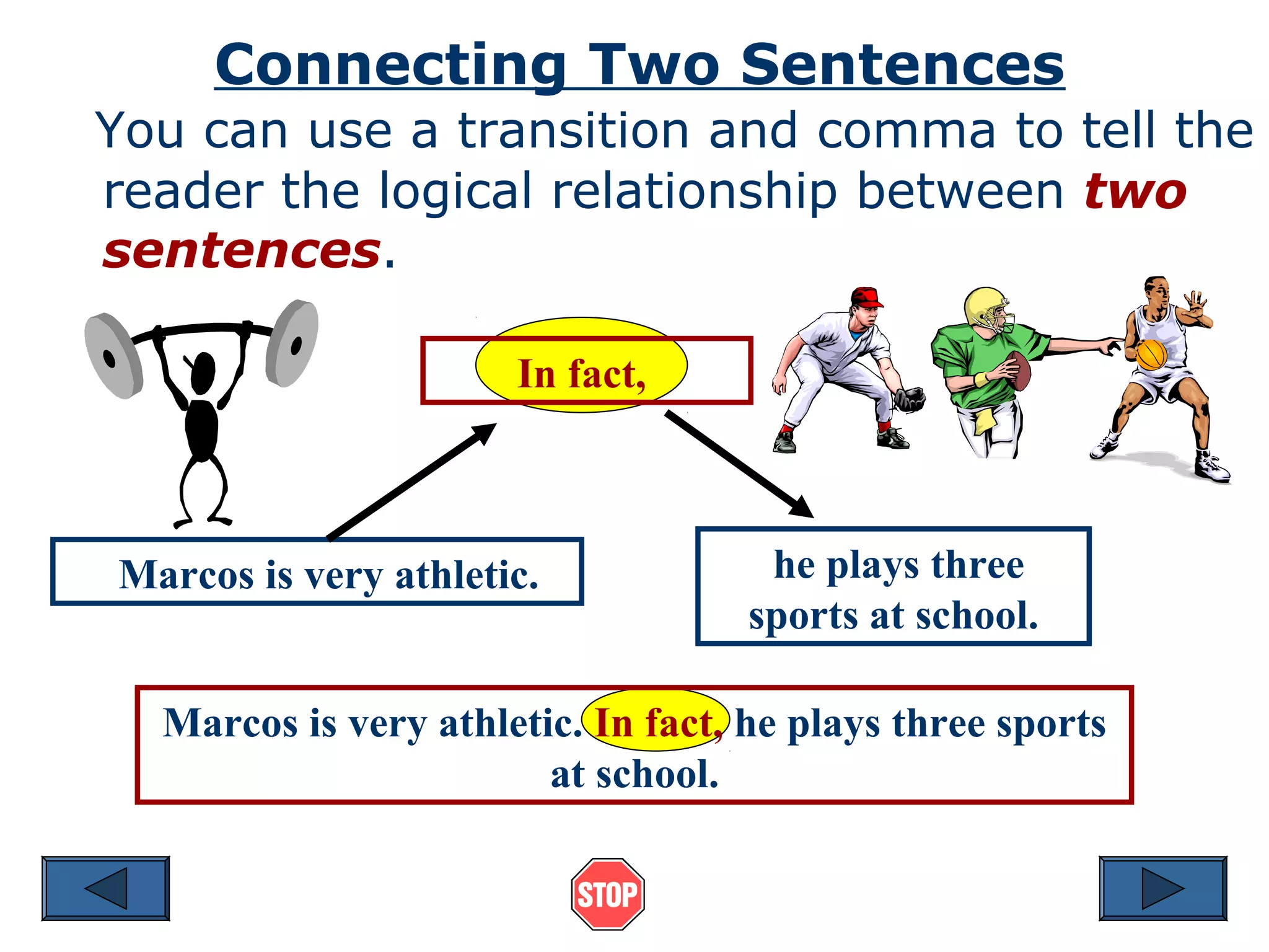 Using Transitional Words and Expressions | PPT