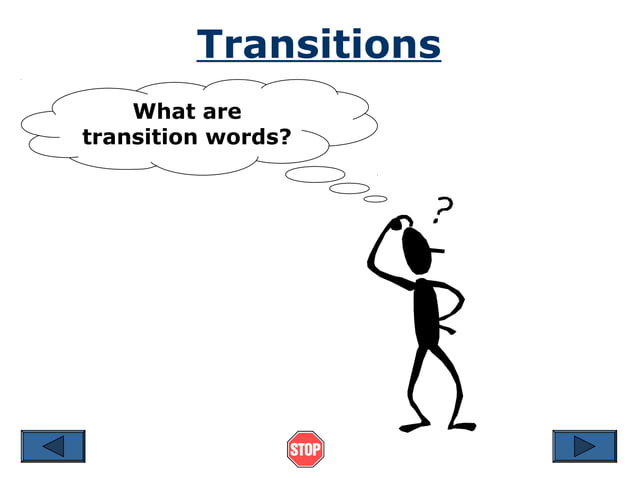 Using Transitional Words and Expressions | PPT | Sports