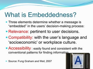 Using transparency to increase awareness of chemical hazards | PPTX