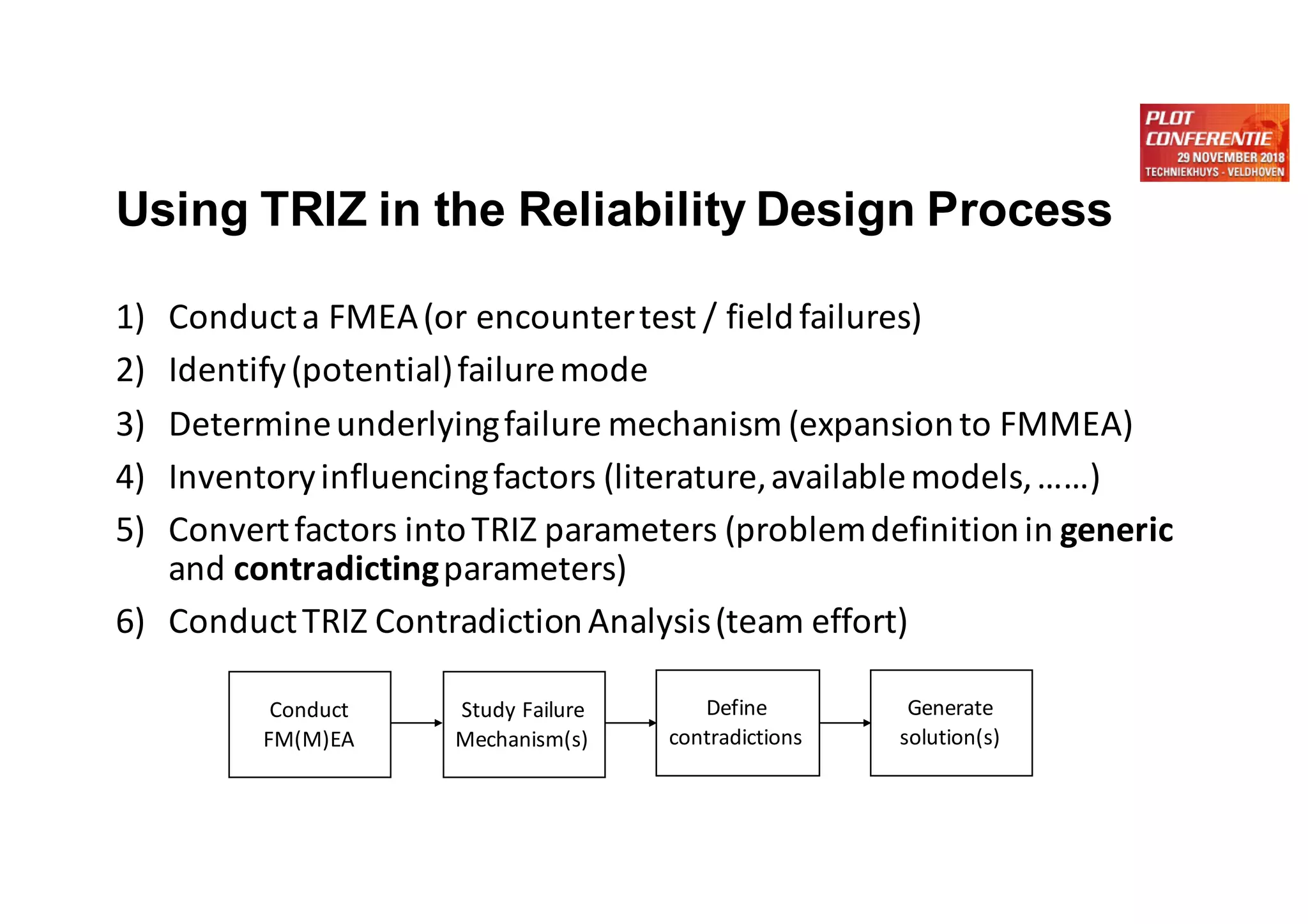 Using TRIZ for systematic Reliability Engineering | PDF | Computer Software and Applications ...