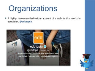 Using twitter in elt | PPT