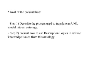 Using uml for ontology construction a case study in agriculture | PPT