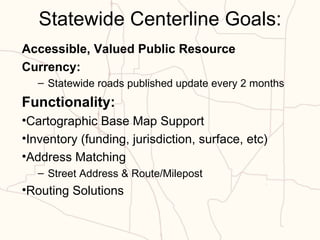 Using Utah's Linear Referencing GIS Layer: SGID93.Transportation ...