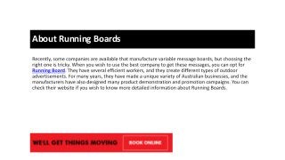 Using Variable Message Board For As Safety Devices | PPTX