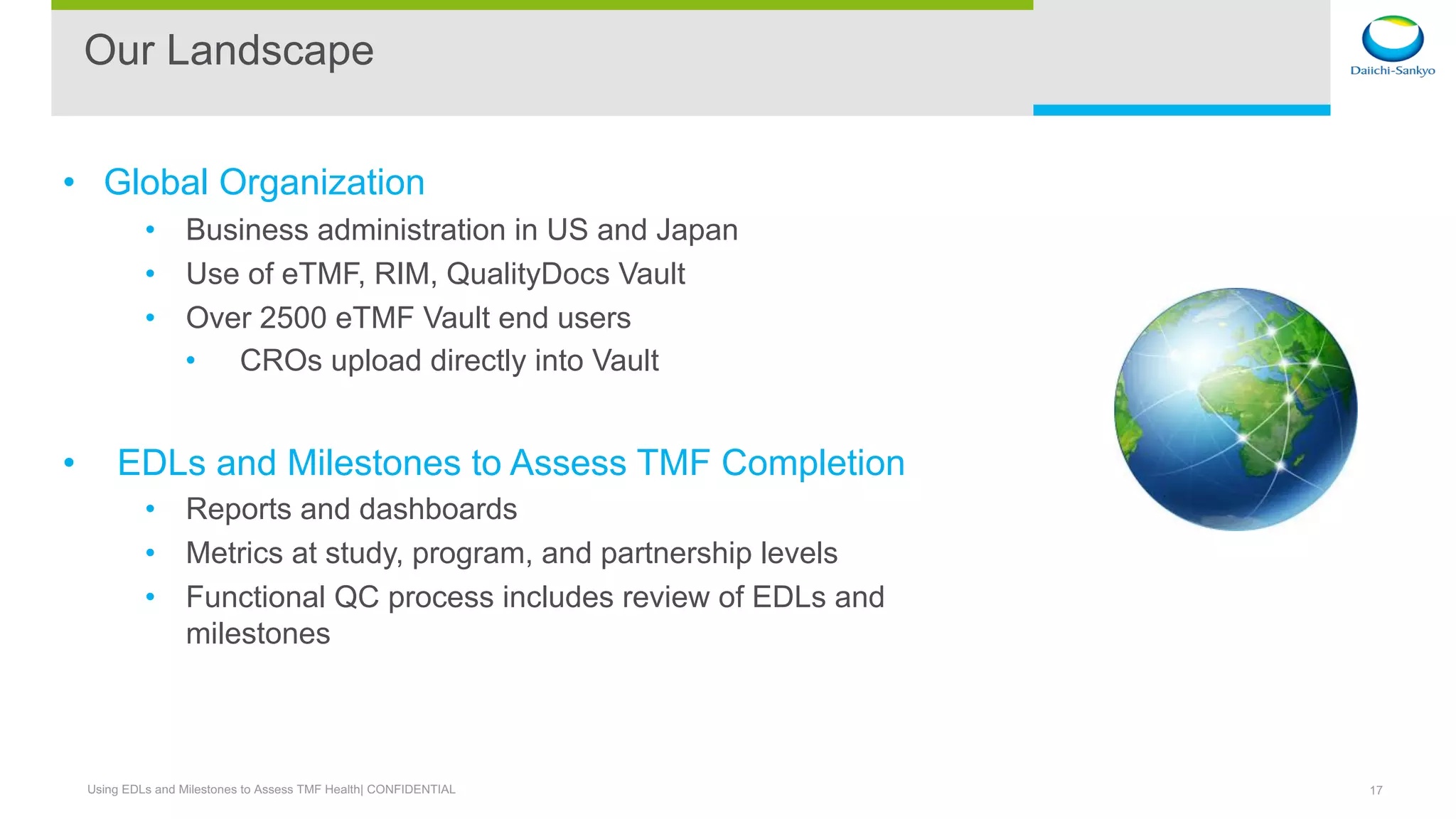 Using Vault eTMF Milestones and EDLs to Support Inspection Readiness | PDF