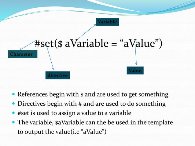 Using velocity Templates(An overview) | PPT