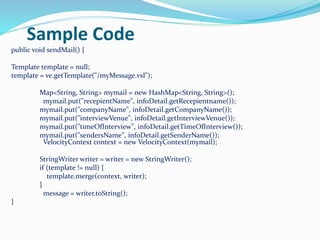 Using velocity Templates(An overview) | PPT