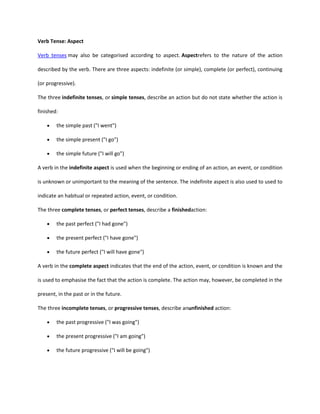 Using verb tenses | DOCX