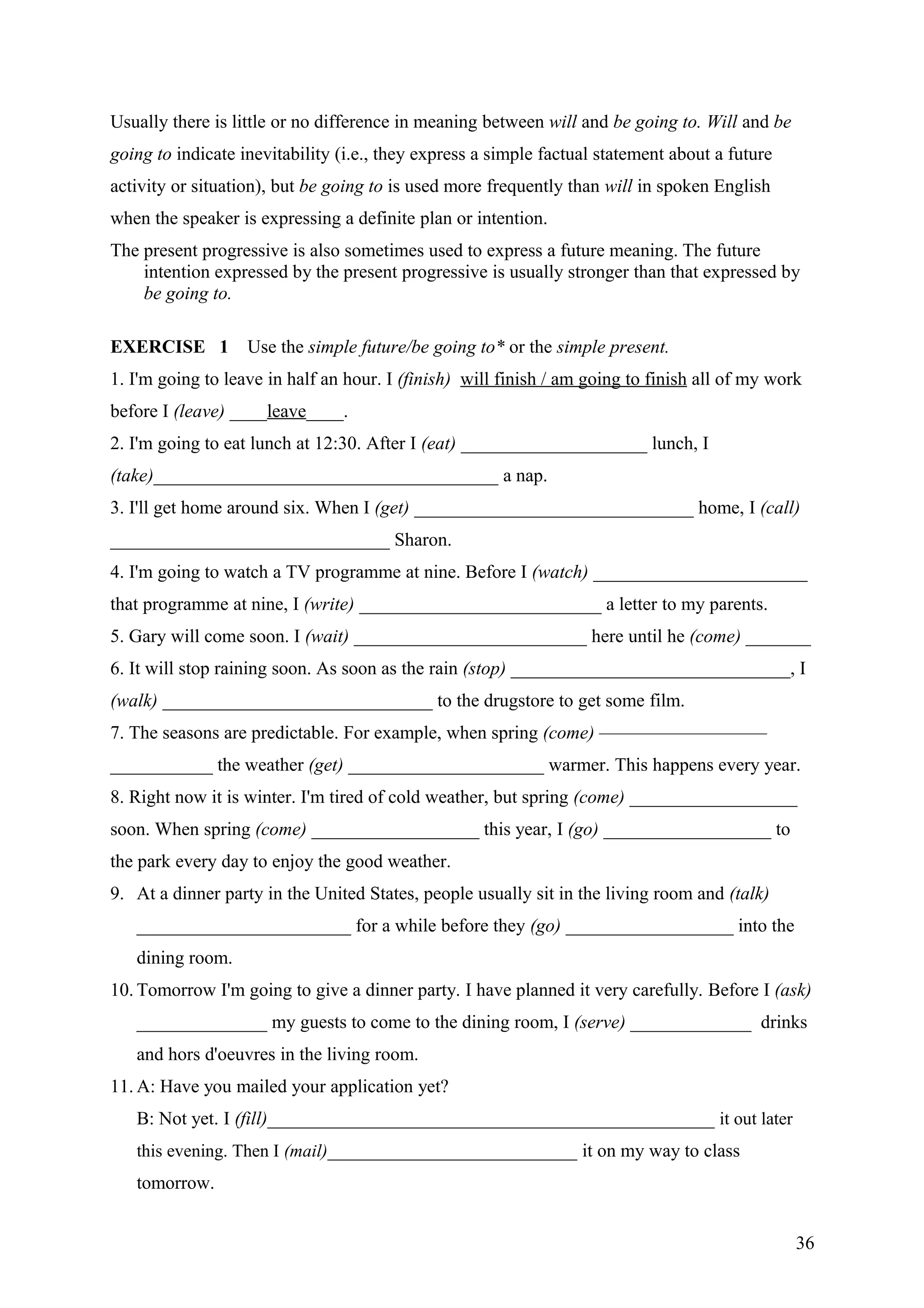 Using verb tenses | PDF