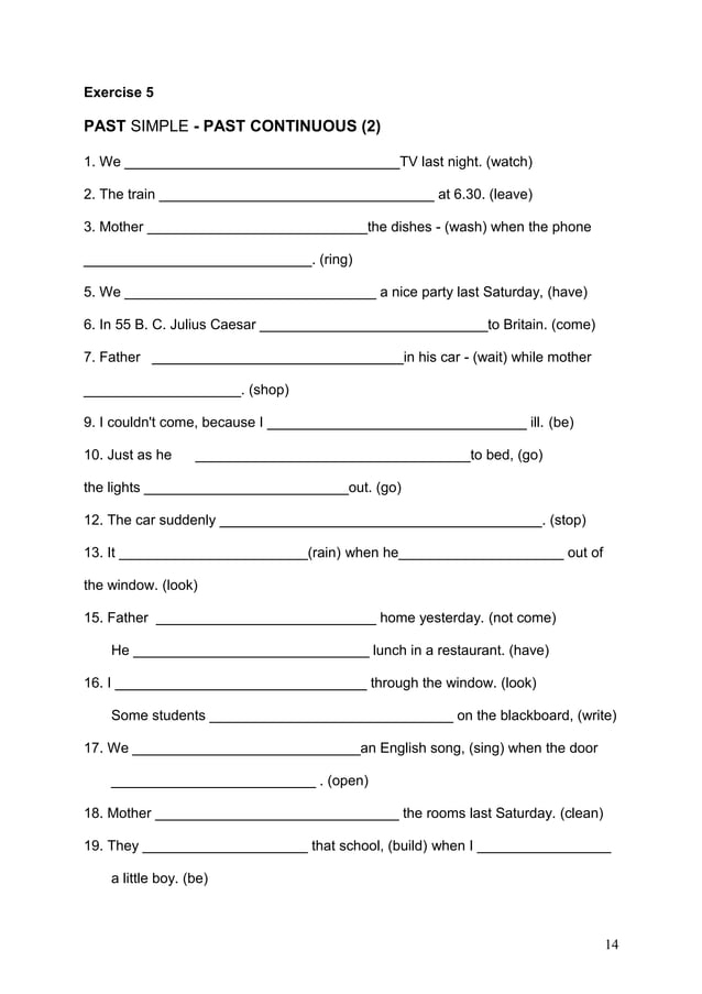 Using verb tenses | PDF