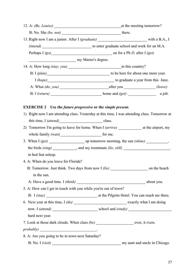 Using verb tenses | PDF