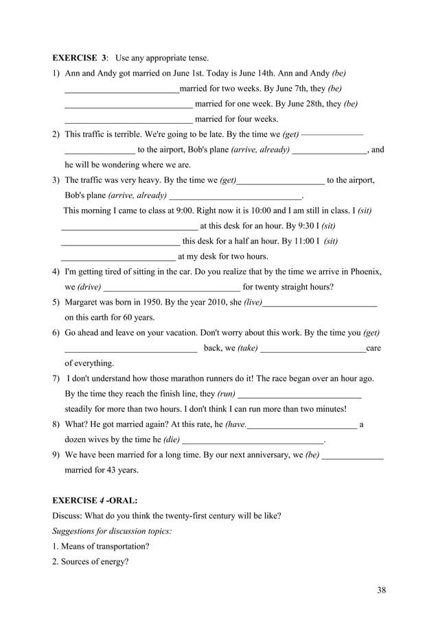 Using verb tenses | PDF