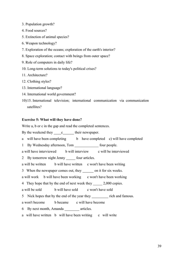 Using verb tenses | PDF