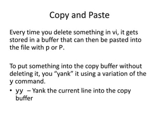 Using vi | PPT