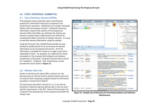 eBook - Applying VisibleThread to the proposal process. | PPT