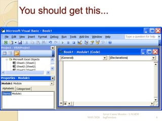 Using visual basic for applications (vba) | PPT