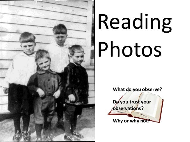 Using visual texts to teach critical thinking