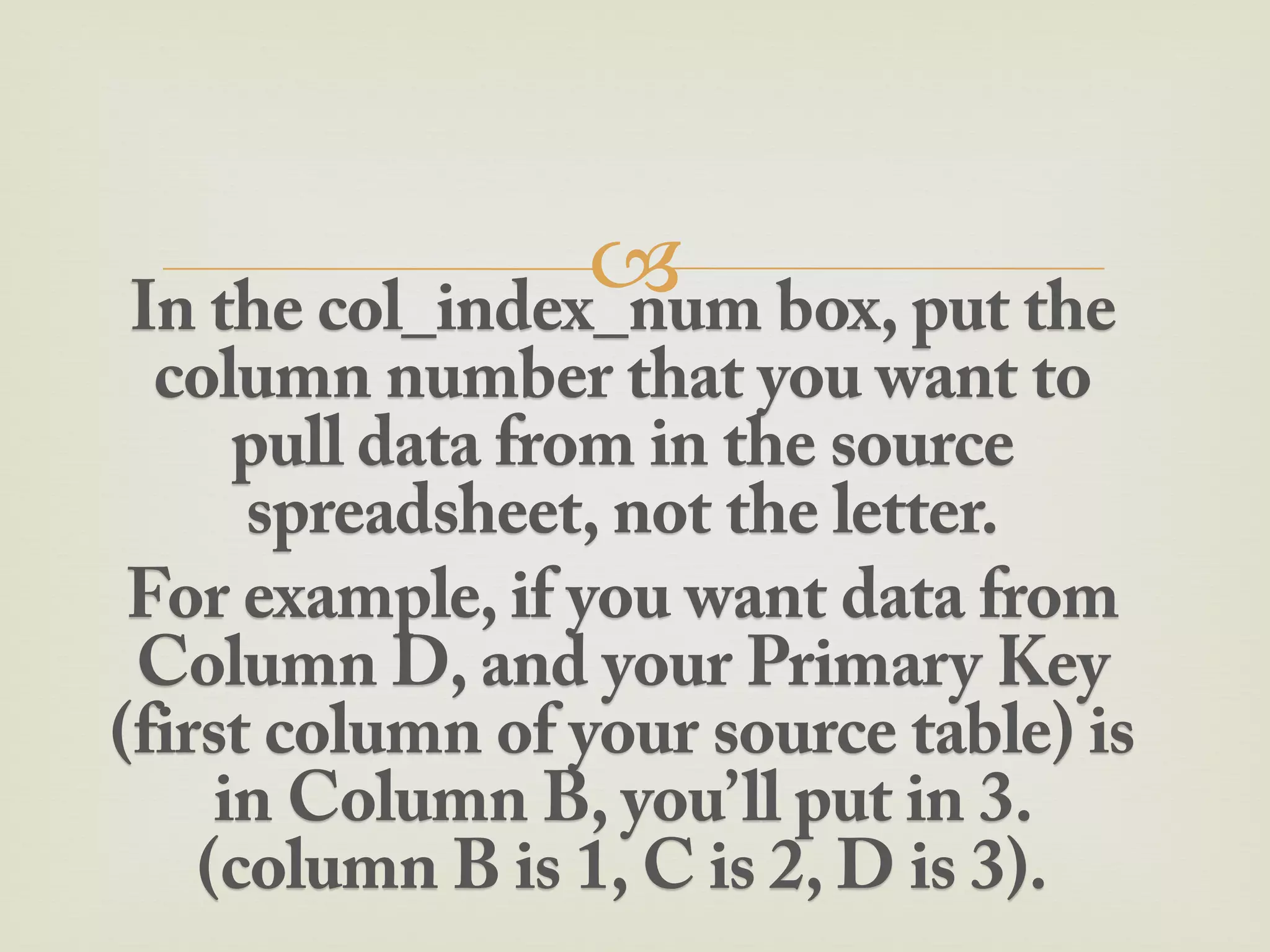 USING VLOOKUP FUNCTION | PPT