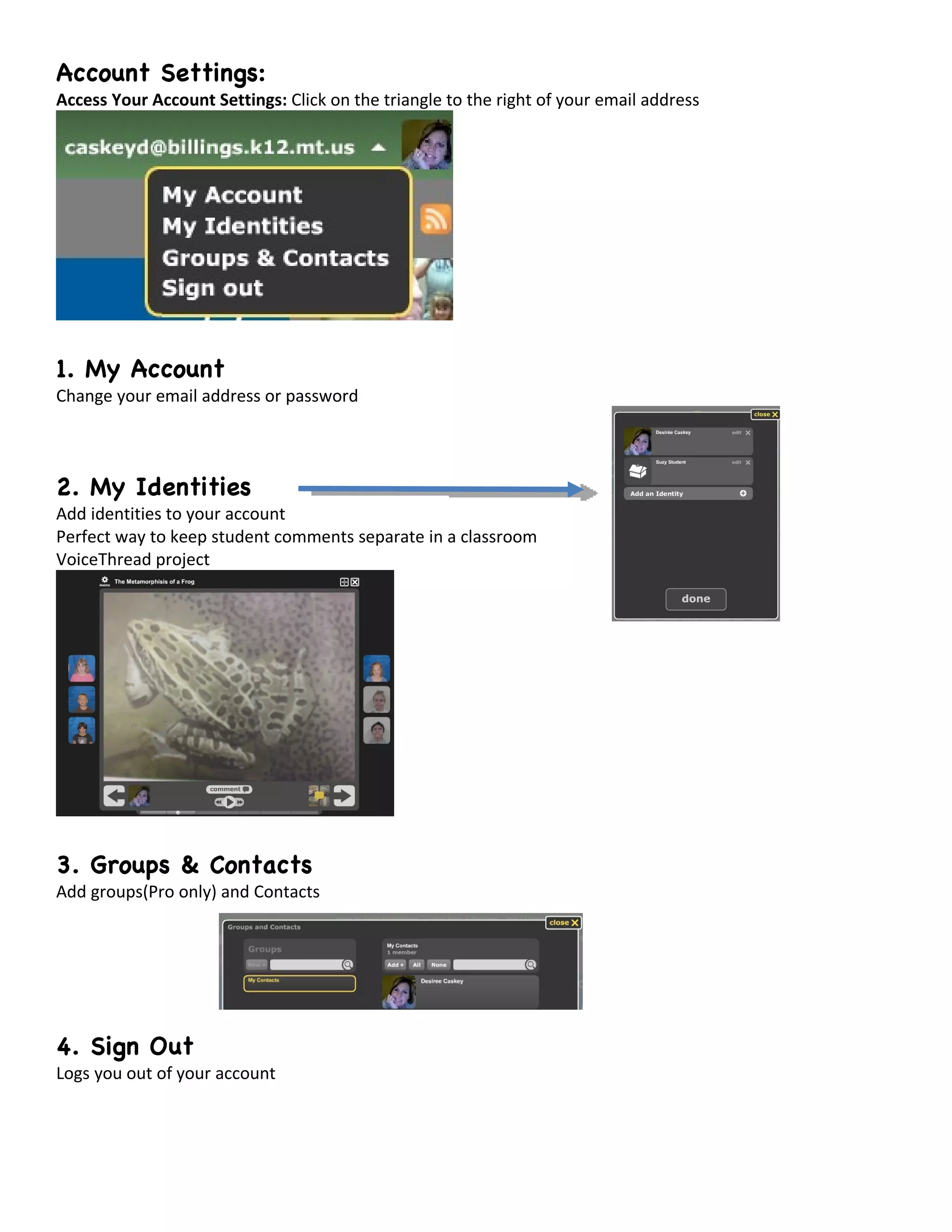 Using voice thread | DOC | Computing | Technology & Computing