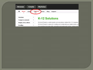 Using voicethread in the classroom | PPTX
