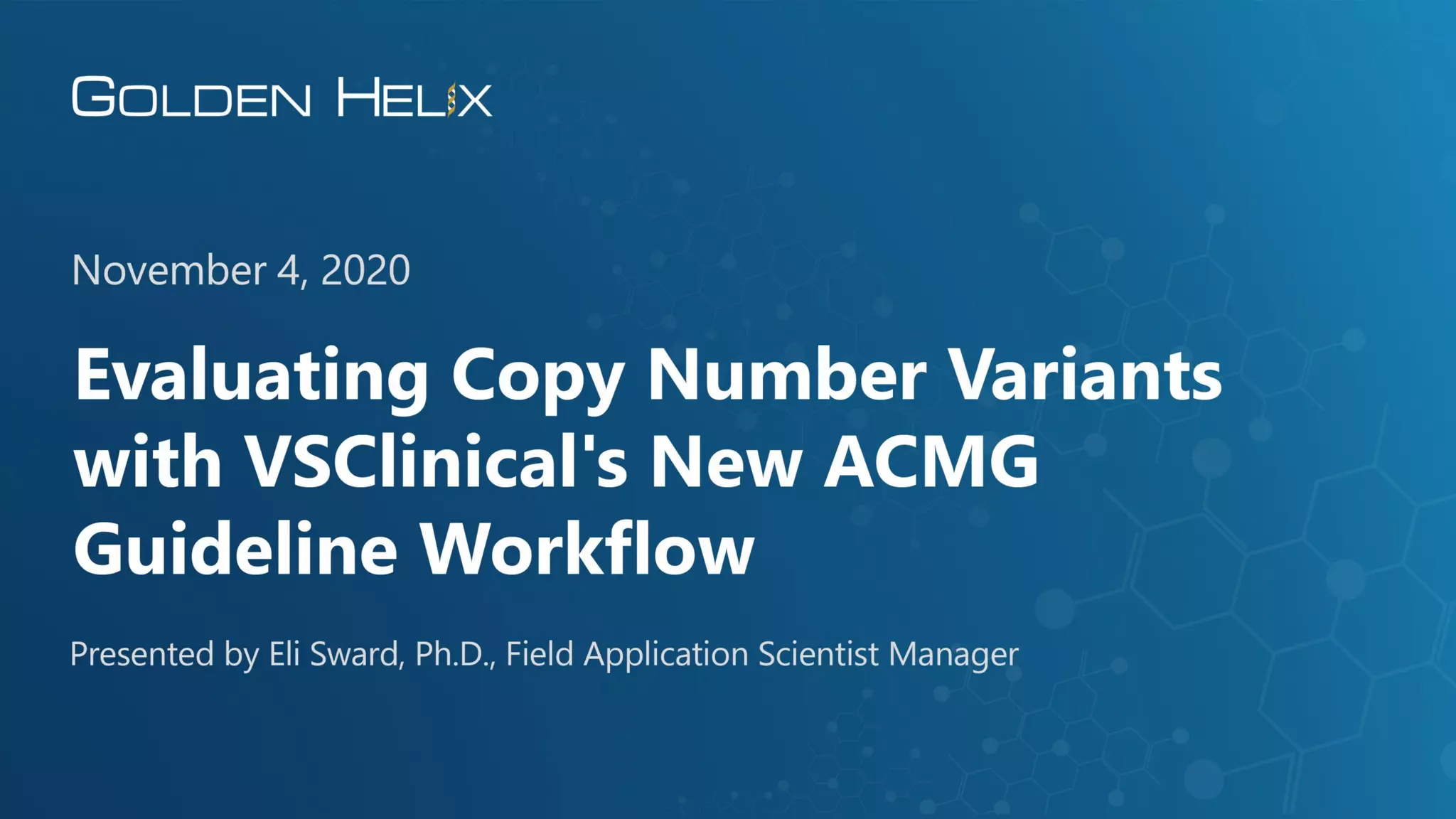 Evaluating Copy Number Variants with VSClinical's New ACMG Guideline ...