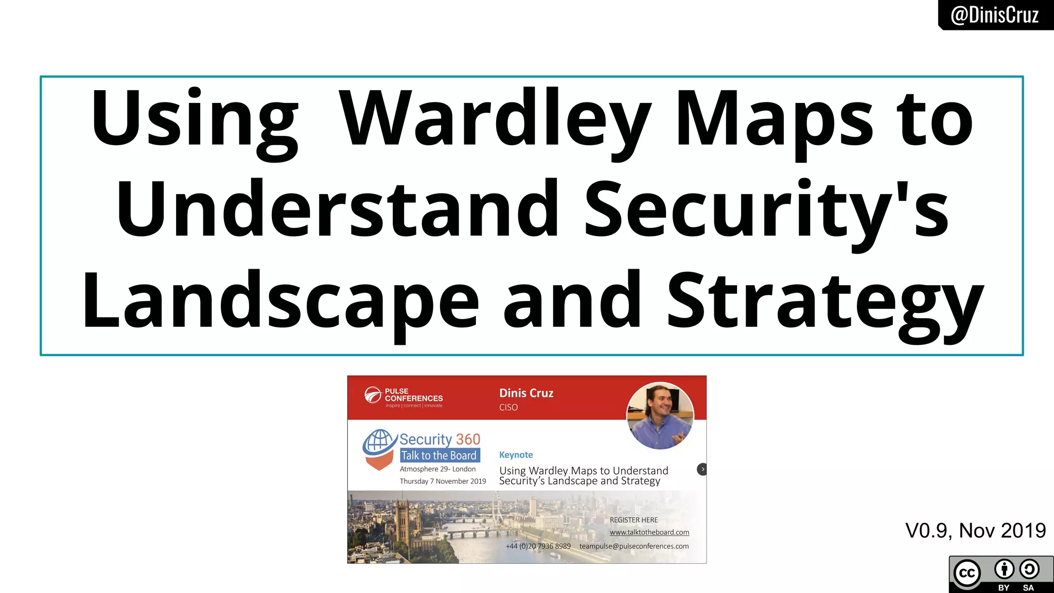 Using Wardley Maps to Understand Security's Landscape and Strategy | PPT
