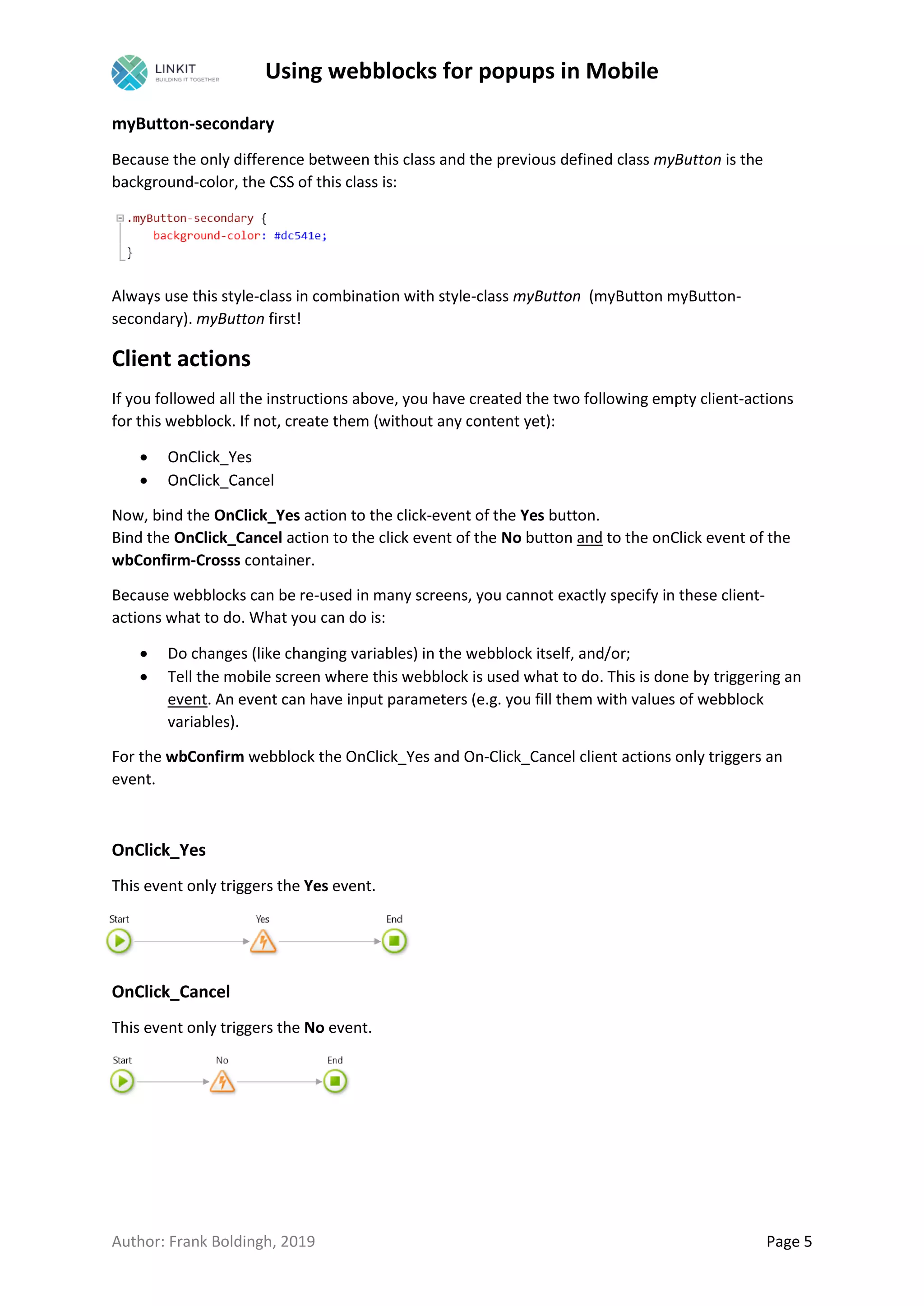 Using Webblocks For Popups In Outsystems Mobile Pdf