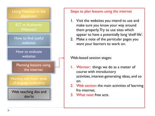 Using websites | PPT