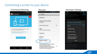 Using the Presentation API and external screens on Android | PDF