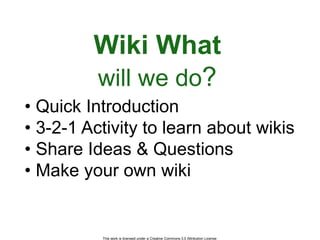 Using wikis for teaching and learning.pptx