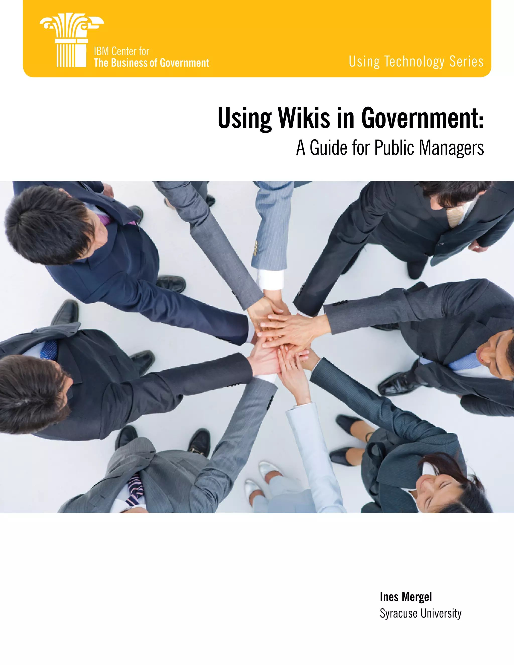 Using Wikis in Government | PDF
