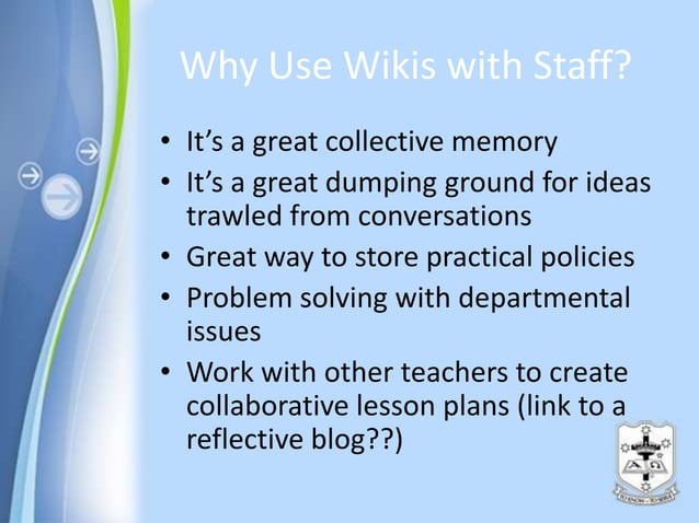 Using Wikis In The Classroom | PPT